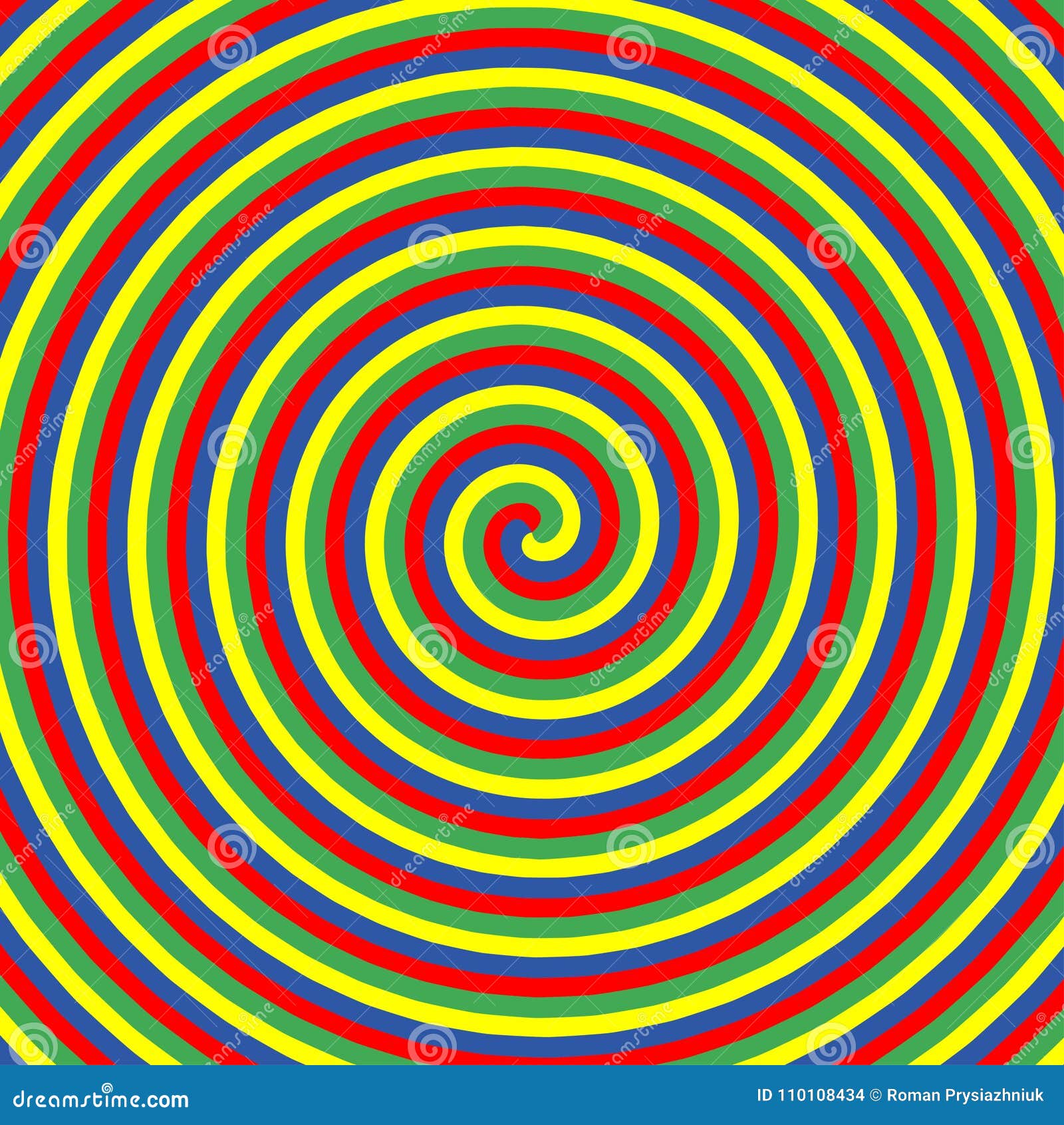 Hypnotic Color Circles Collection Of Colorful Psychedelic Spiral Backgrounds Abstract Hypnosis