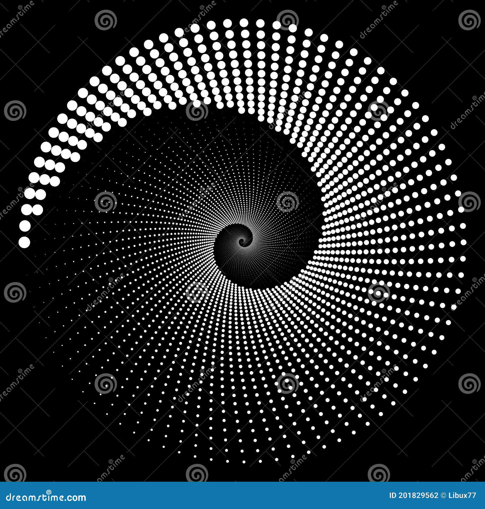 Psychedelic Spiral Crystal Sphere Royalty-Free Stock Photo ...
