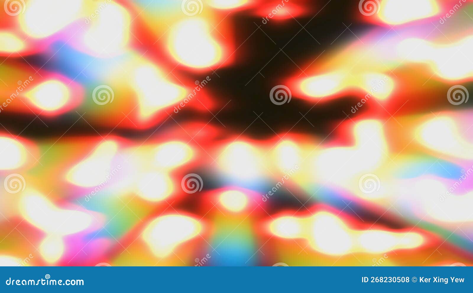Hypnotic Orange Prism Gradient Dreamy Background Stock Illustration ...