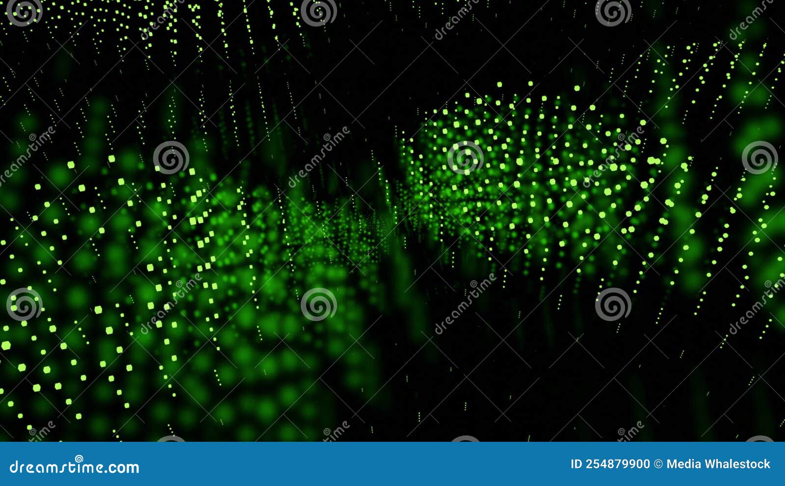Hypnotic Particle Flows with Light Effect. Design Stock Footage - Video ...