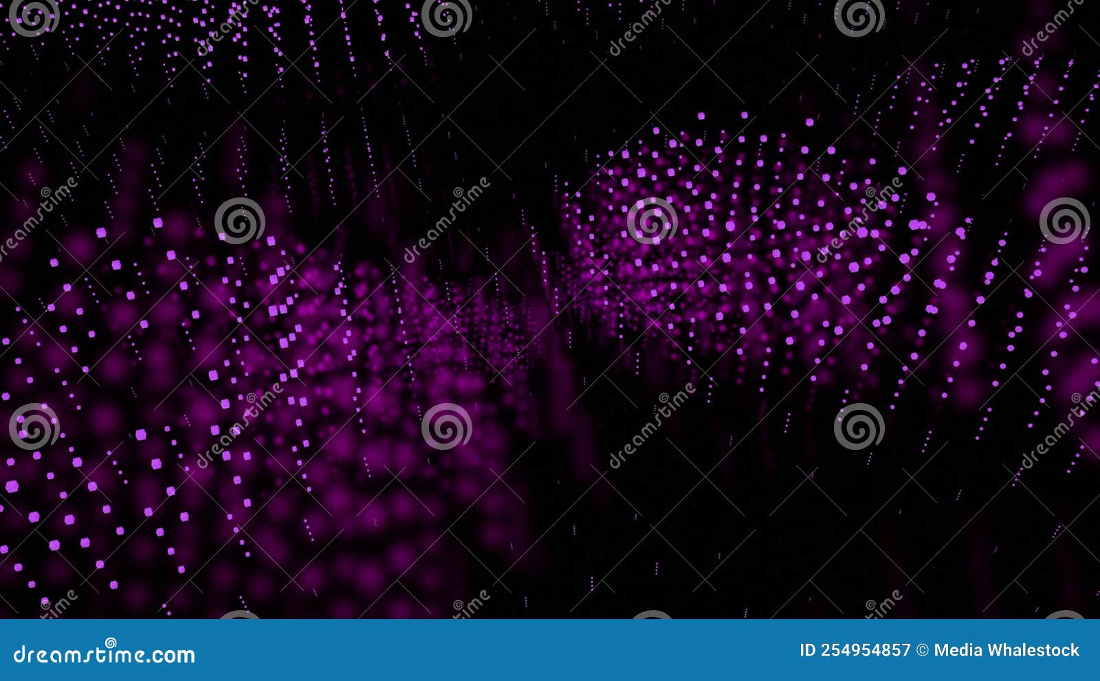 Hypnotic Particle Flows with Light Effect. Design Stock Video - Video ...