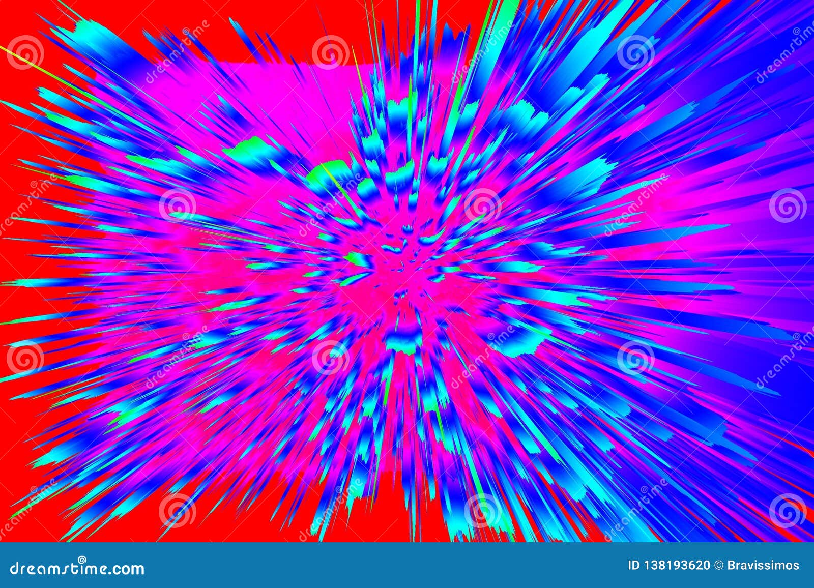 Hypnotic Pattern Abstract Psychedelic Background. Decoration Stock ...