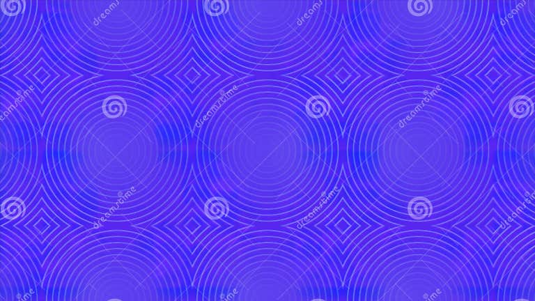Hypnotic Pattern Background with Vibrating Circles. Motion Stock Image ...