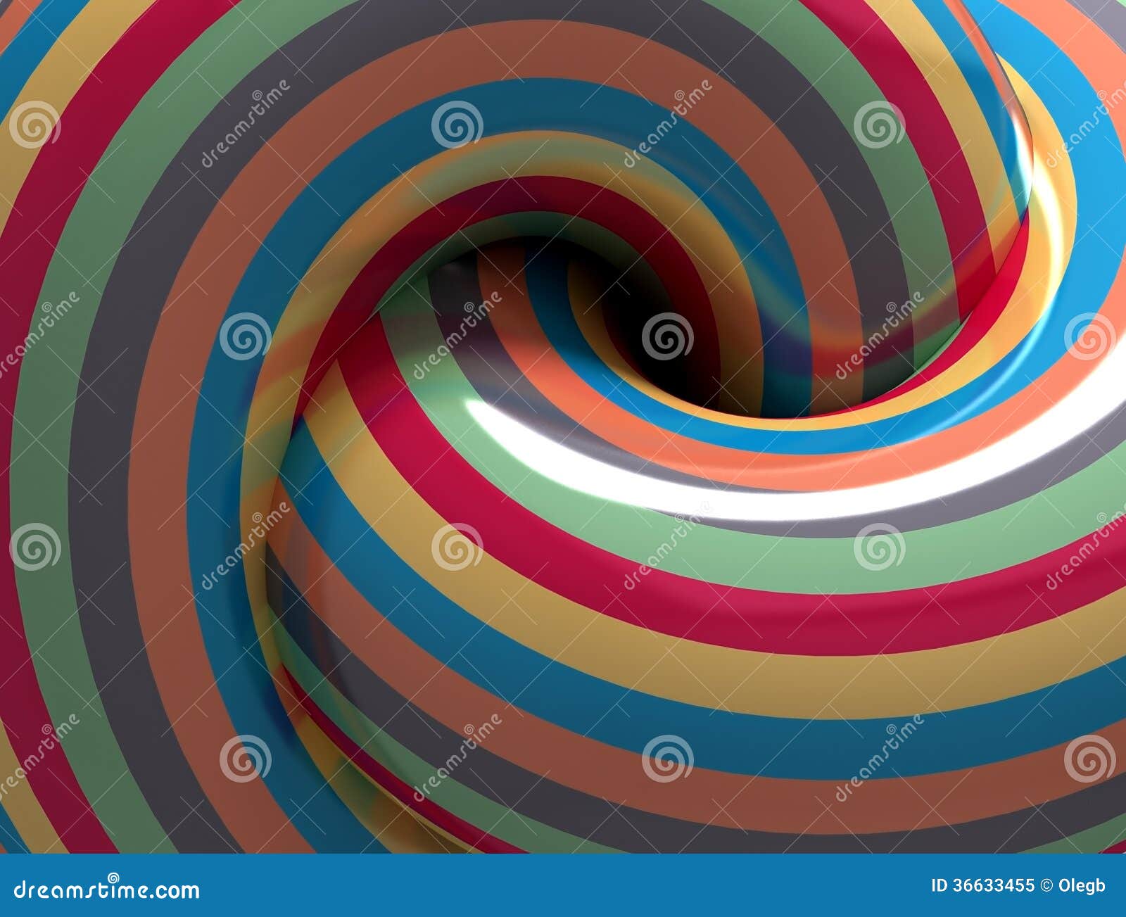 Hypnotic Spiral stock illustration. Illustration of spiral - 36633455