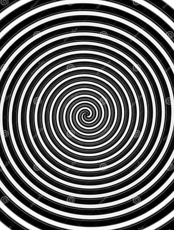 Hypnotic Swirl stock illustration. Illustration of geometry - 20836356