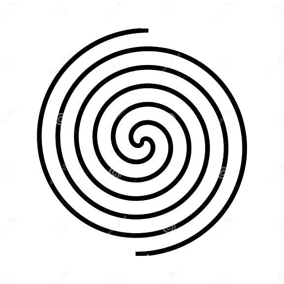 Hypnotist Circle Icon Vector Stock Illustration - Illustration of icon ...
