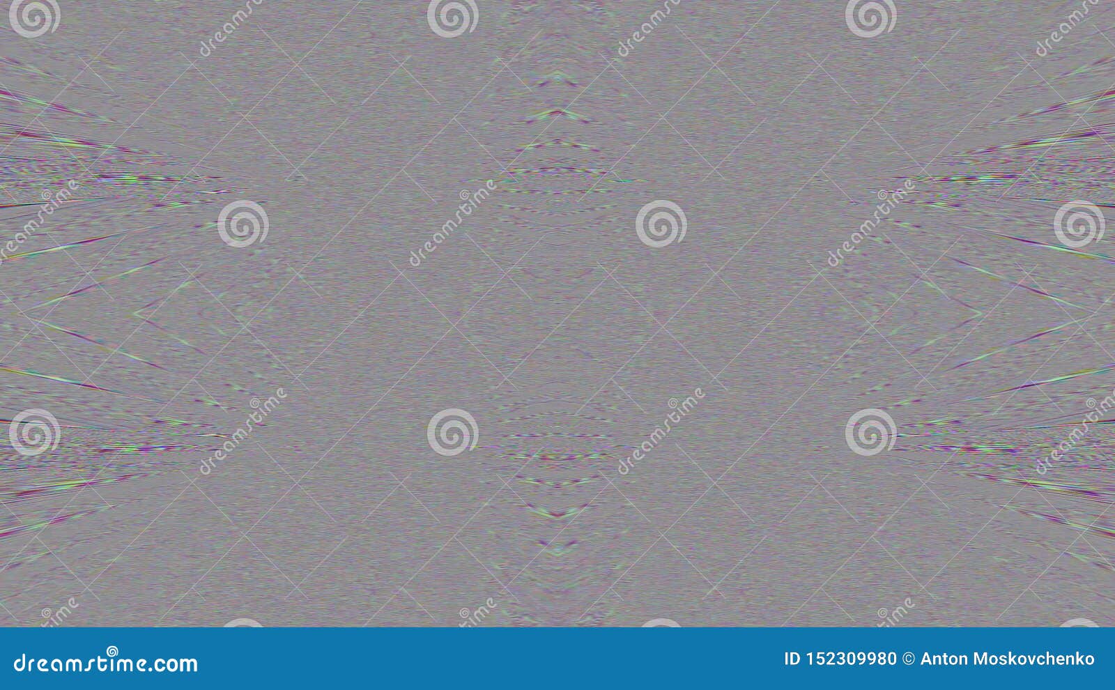 Hypnotizing Computer Error Effect Flare Iridescent Background. Stock ...