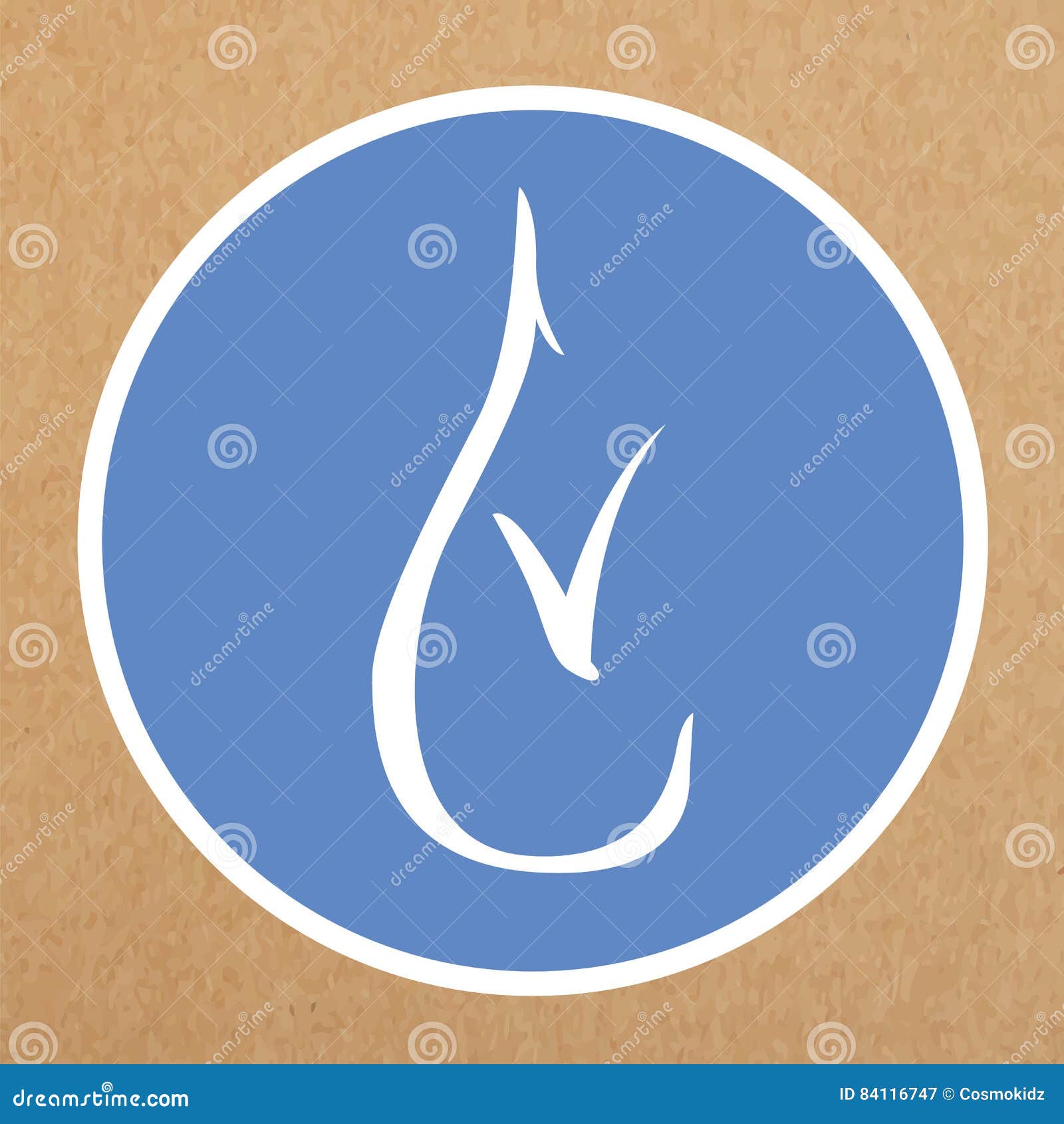 Hypoallergenic Icon, Sign of a Drop with a Tick Stock Illustration ...