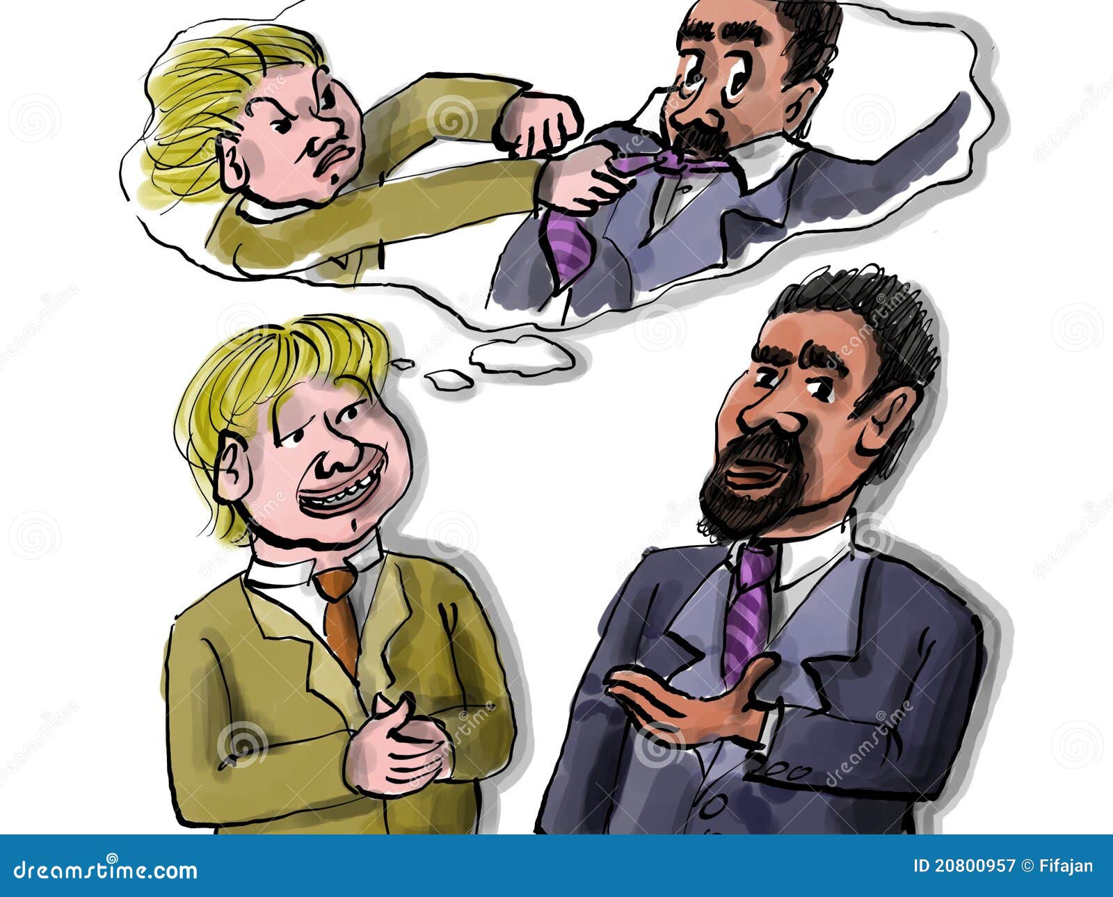 Hypocrisy stock illustration. Illustration of dreaming - 20800957