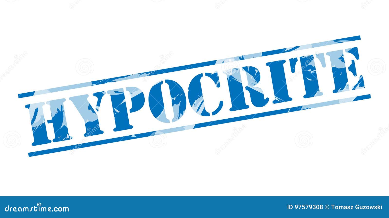 Grunge HYPOCRITE Textured Round Stamps Vector Illustration ...