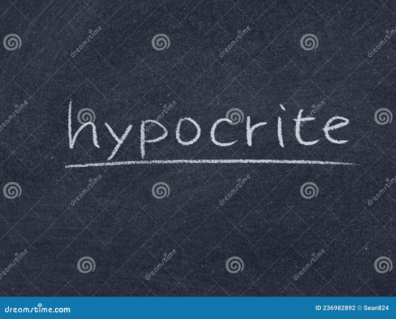 Hypocrite stock photo. Image of word, chalkboard, text - 236982892