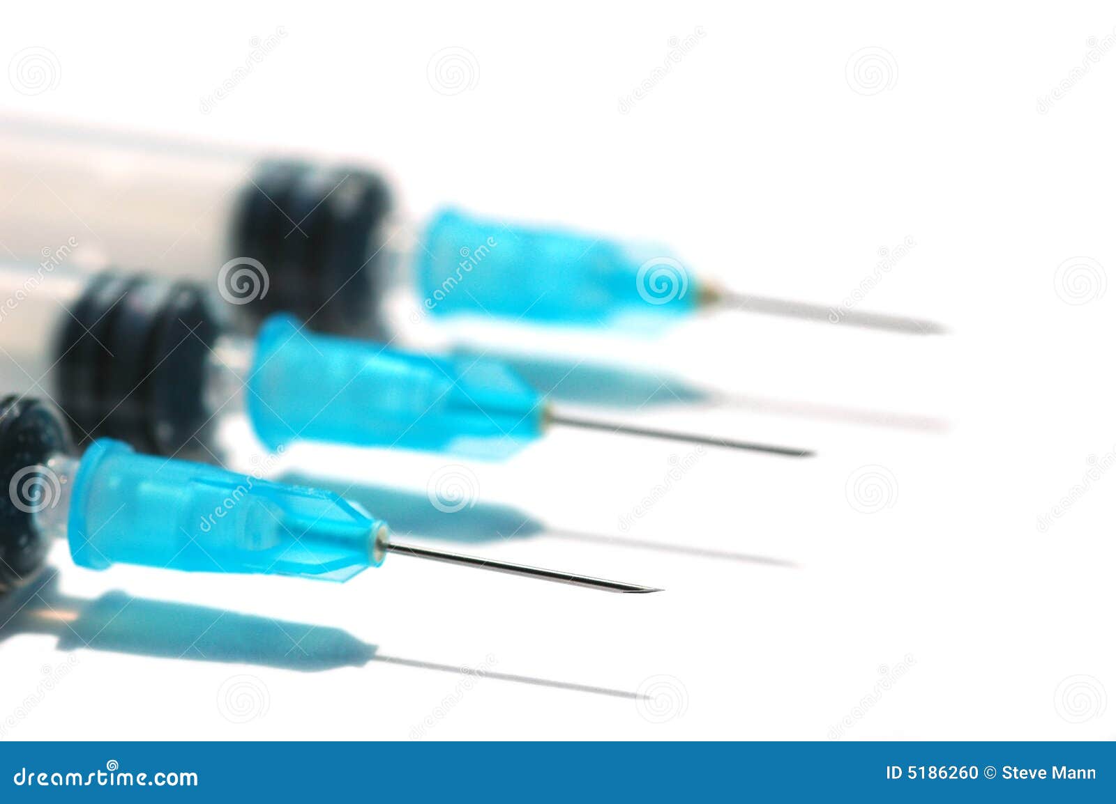 Hypodermic needles stock photo. Image of plastic, health - 5186260