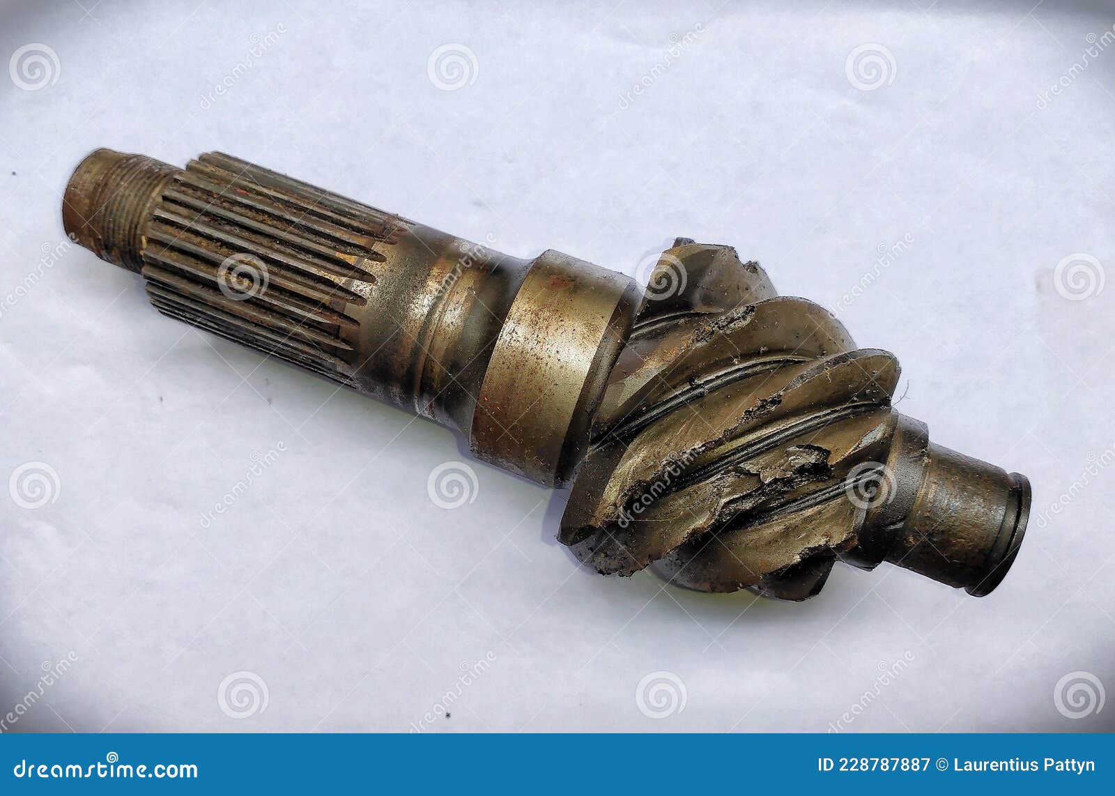 HYPOID GEAR stock image. Image of background, poor, metal - 228787887