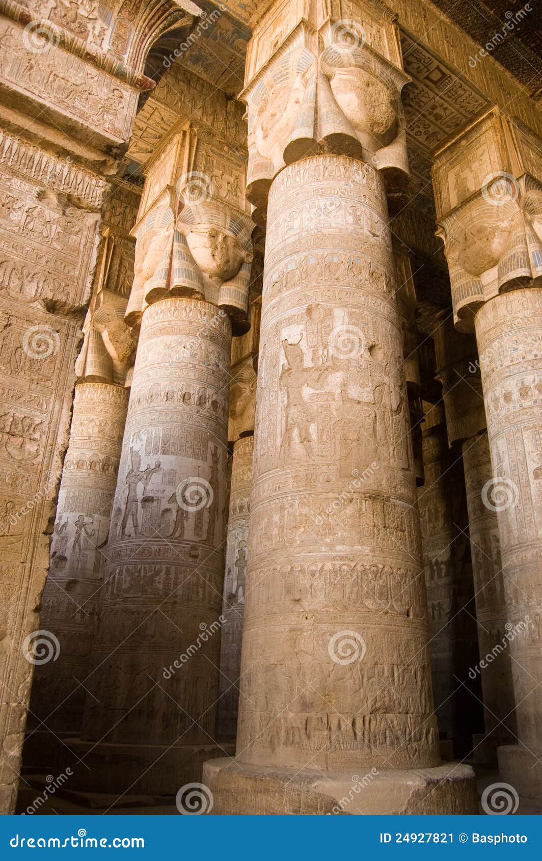 Dendera Temple In Egypt Stock Image | CartoonDealer.com #53172235