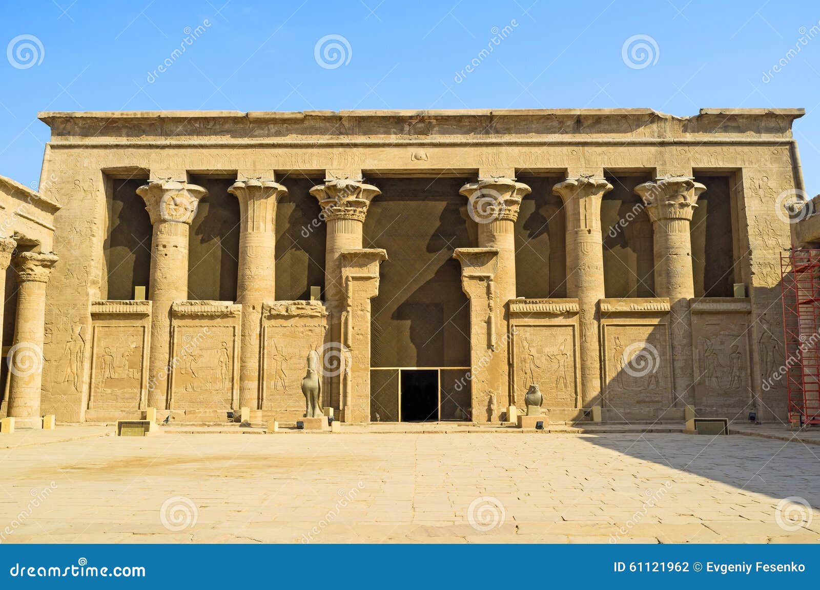 The hypostyle hall stock photo. Image of nubian, column - 61121962