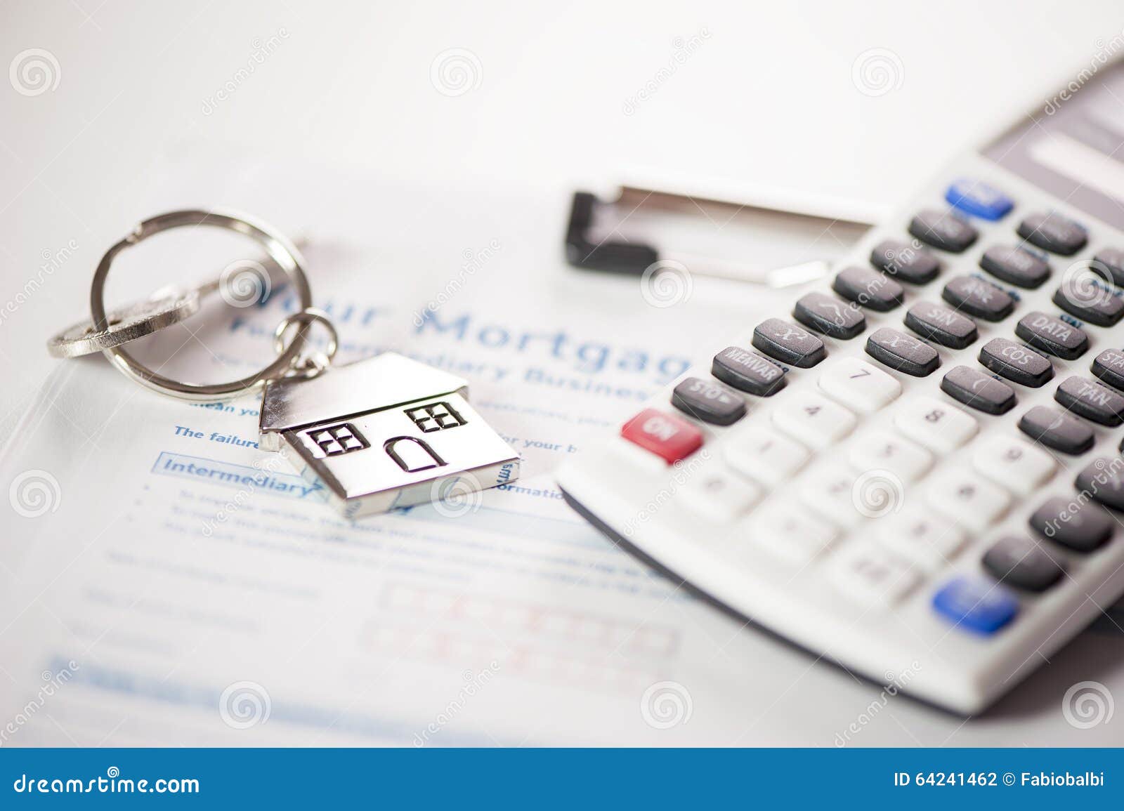 Hypotheek stock foto. Image of huisvesting, brief, aankoop - 64241462