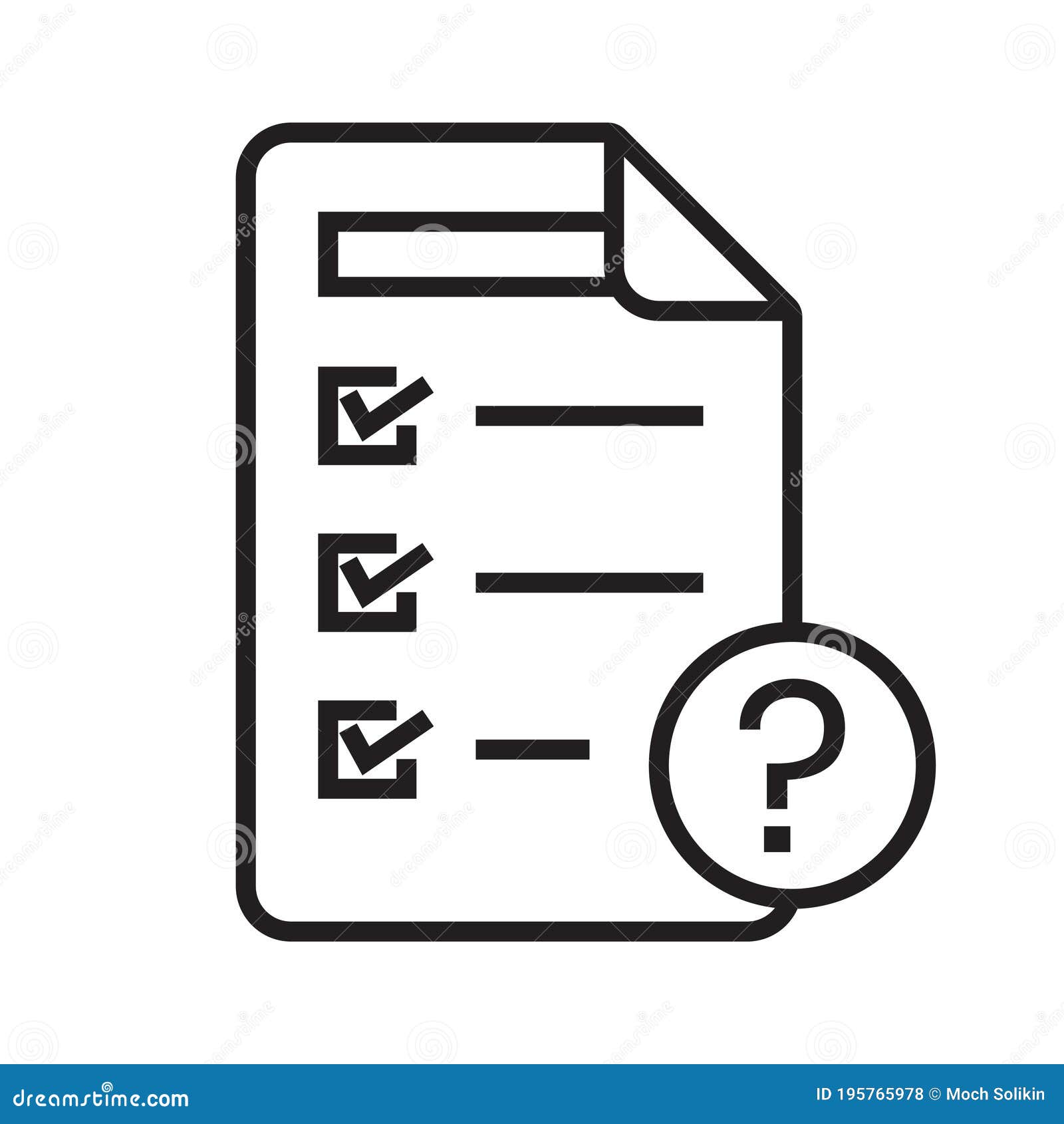 Hypothesis Or Basic Assumption With Light Bulb Line Art Icon For Apps ...