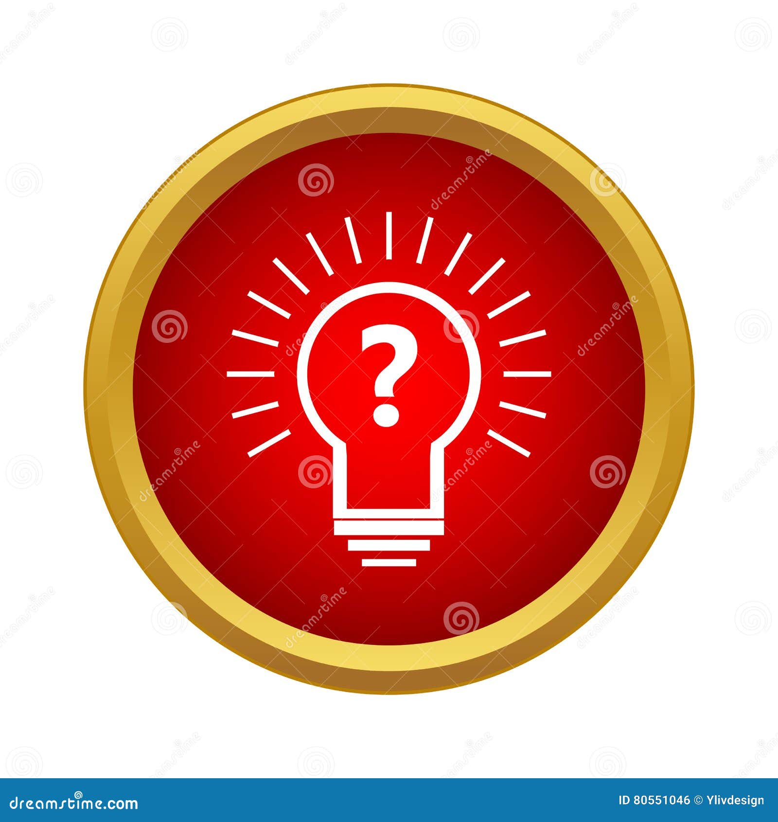 Hypothesis Icon, Simple Style Stock Vector - Illustration of idea, mind ...