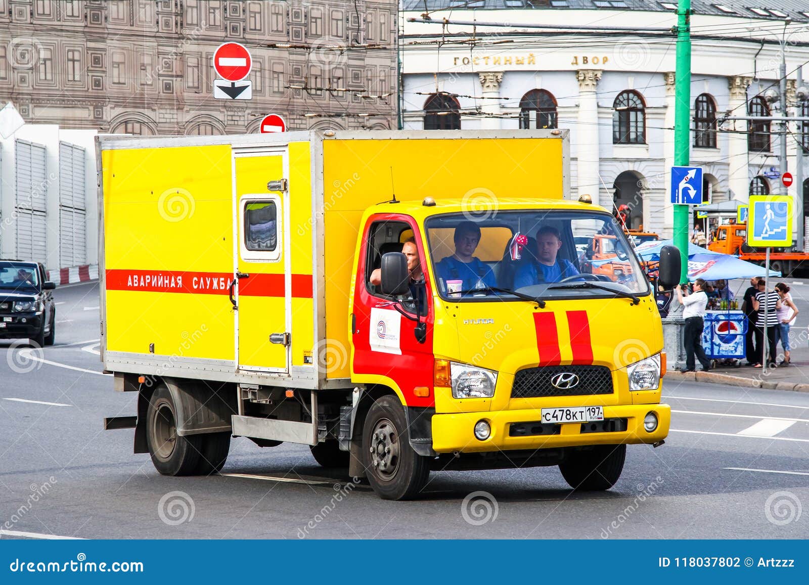 Hyundai HD72 fotografía editorial. Imagen de brillante - 118037802