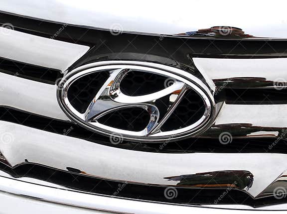 Hyundai Motorlogo editorial stock image. Image of hyundai - 21060144