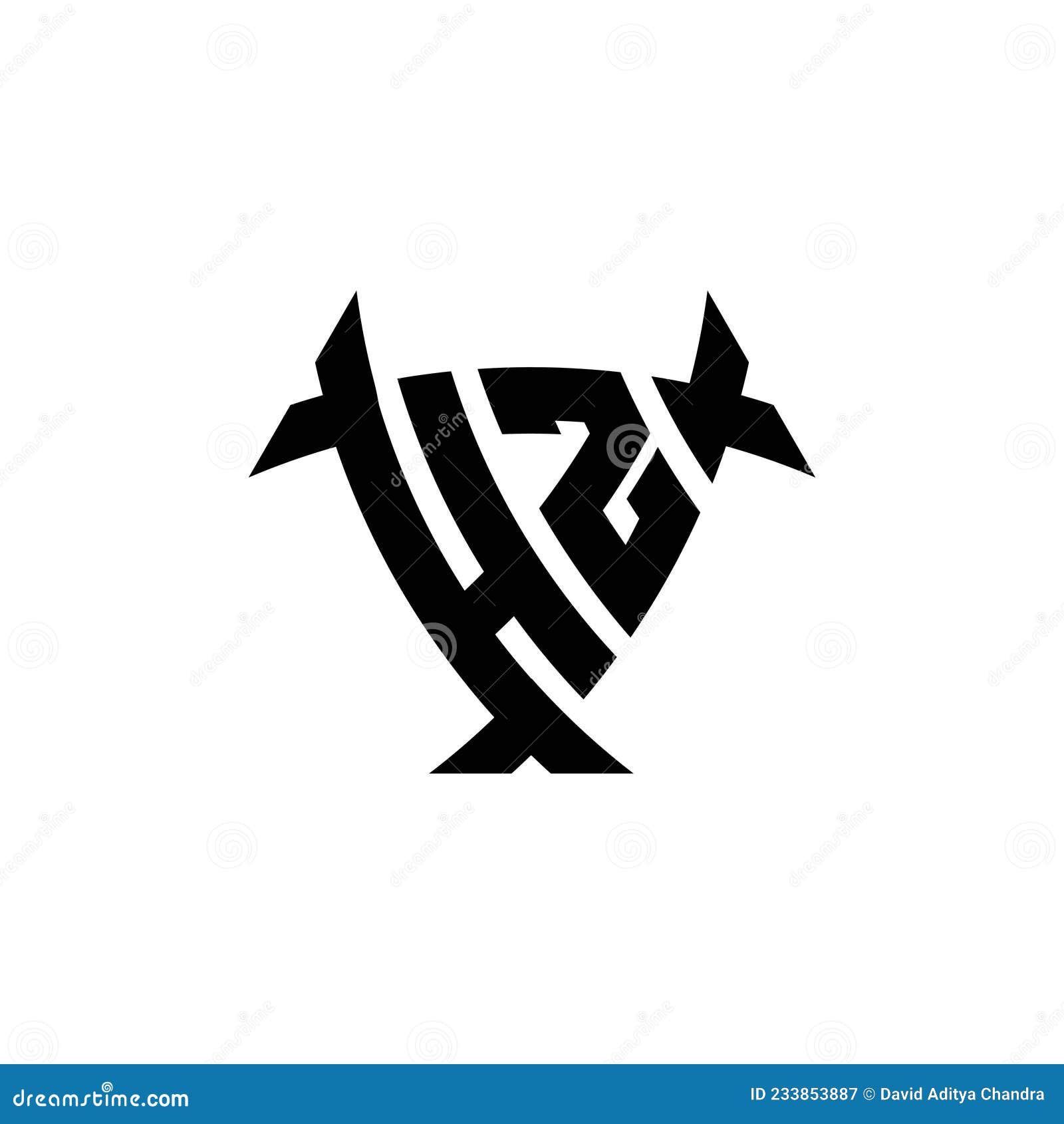 HZ Logo Monogram Triangle Shield Style Stock Vector - Illustration of ... HZ Logo Monogram Triangle Shield Style Stock Vector - Illustration of ...