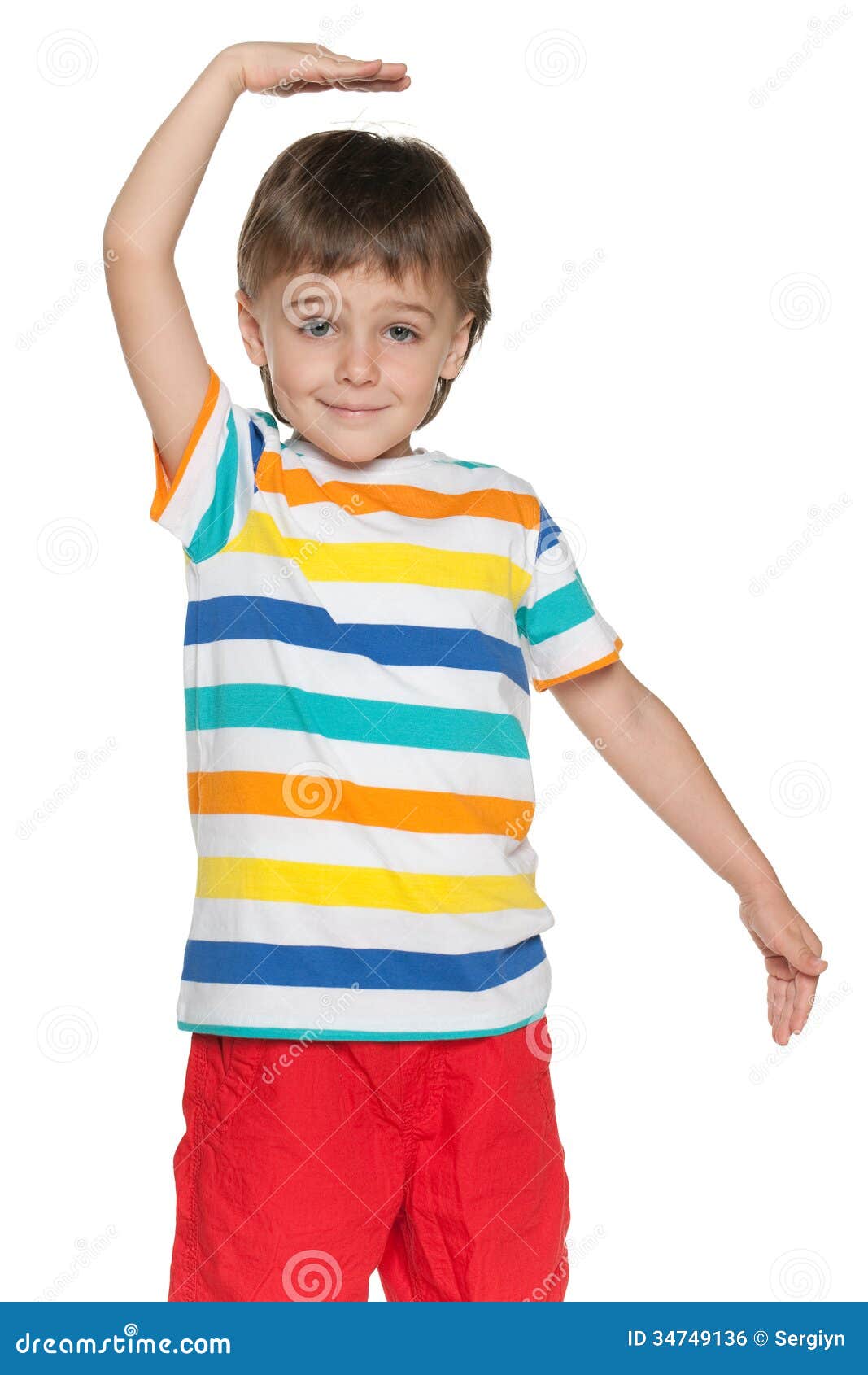 I am already now so tall! stock photo. Image of handsome - 34749136