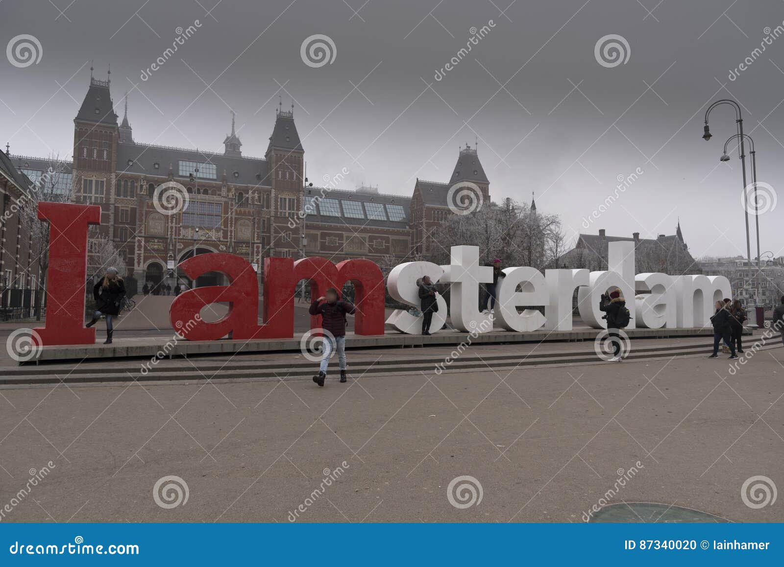 I Amsterdam-Logo redaktionelles bild. Bild von einladung - 87340020
