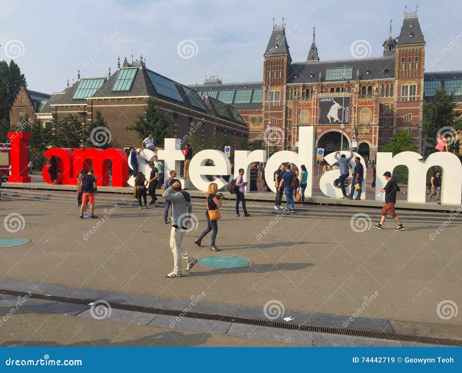 I amsterdam editorial stock image. Image of buildings - 74442719