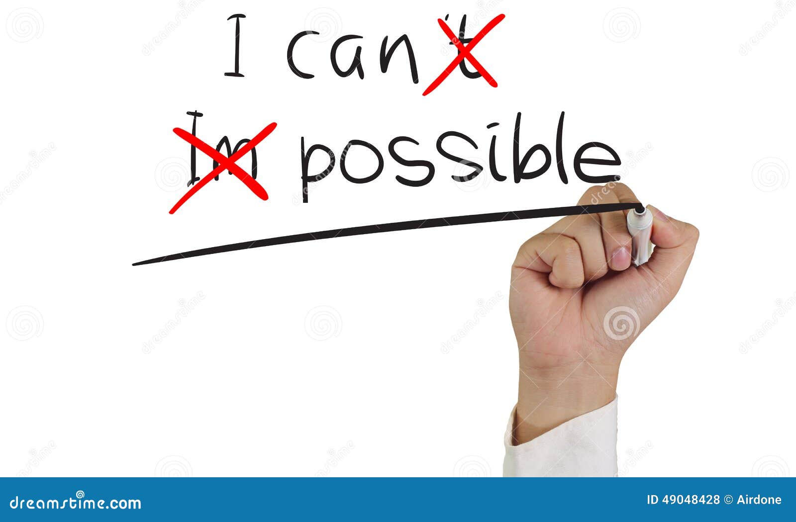 I Can stock photo. Image of achievement, cross, impossible - 49048428