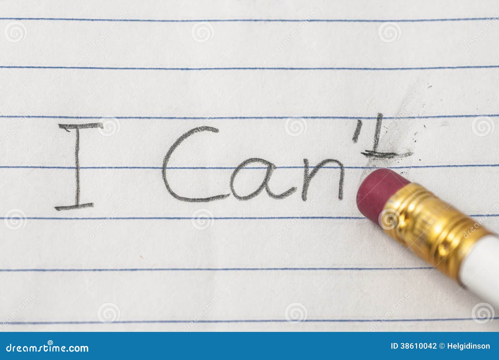 I can words stock photo. Image of achieve, power, motivate - 38610042