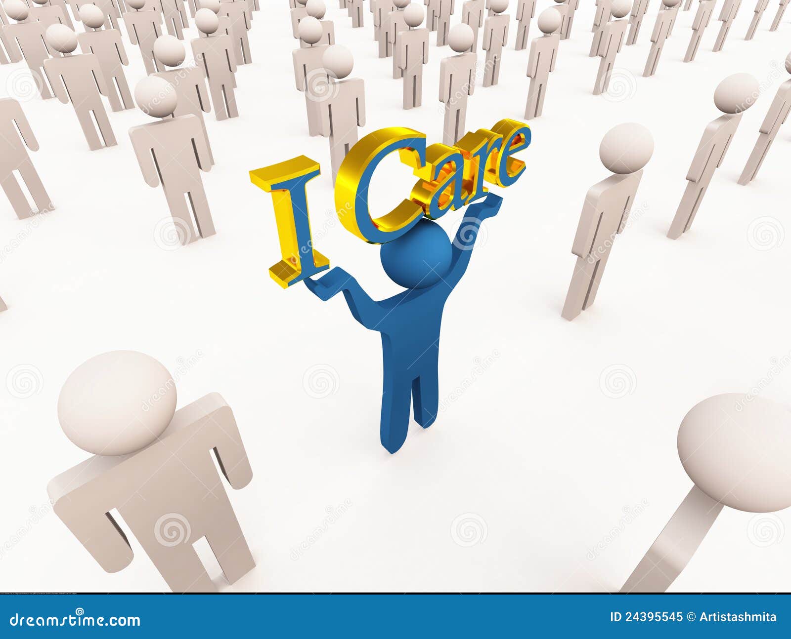 I care stock illustration. Illustration of support, taker - 24395545
