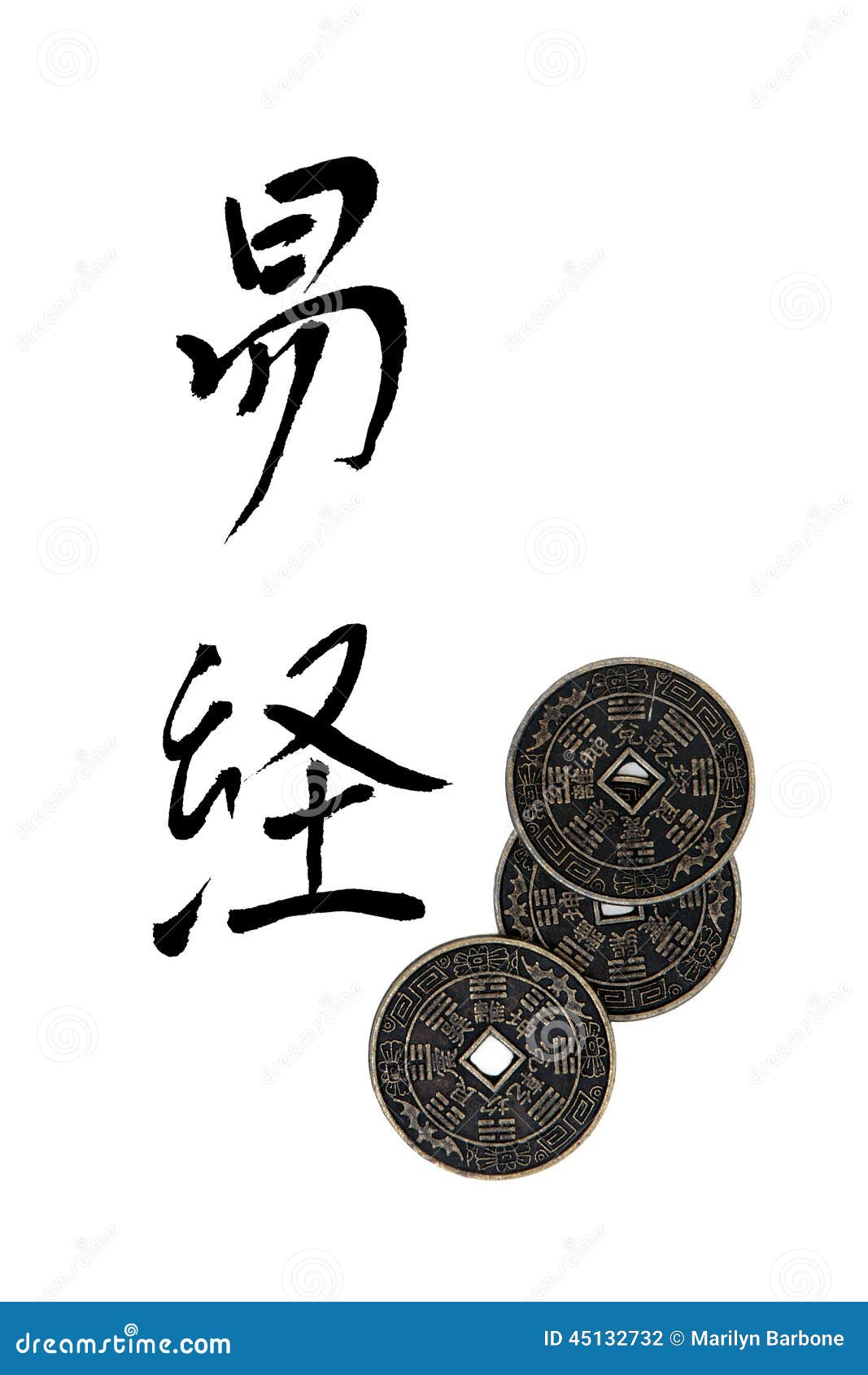 I Ching stock photo. Image of traditional, chinese, divination - 45132732