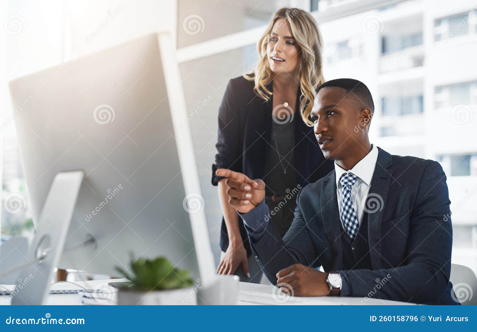 I Could really Use Your Help with Figuring this...two Businesspeople ...