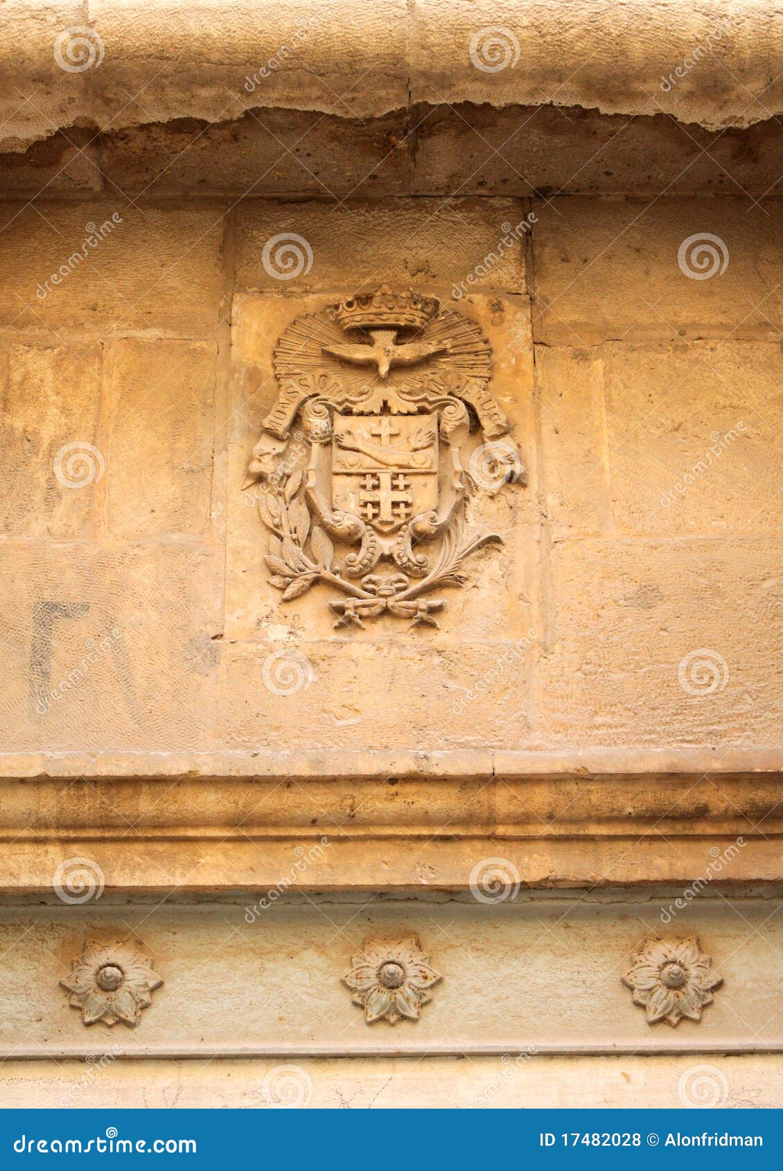 I Crociati Incidono Su Una Parete Fotografia Stock - Immagine di ...