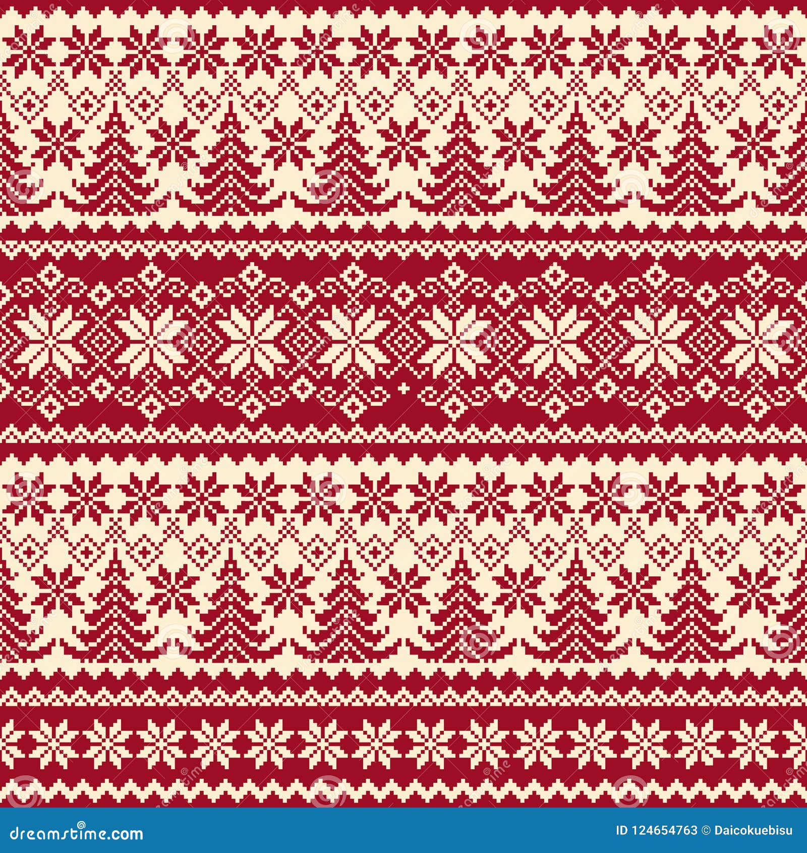 Nordic Events Pattern Illustration of the Tree Stock Illustration ...