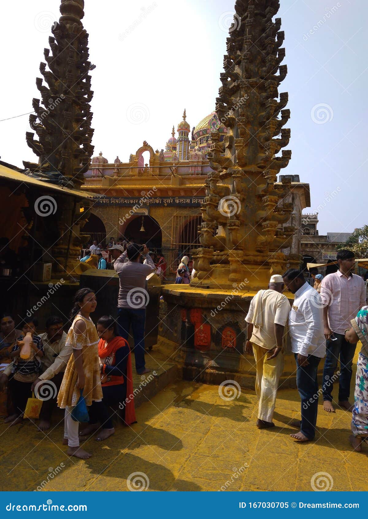 Indian temple outer view editorial image. Image of mode - 167030705