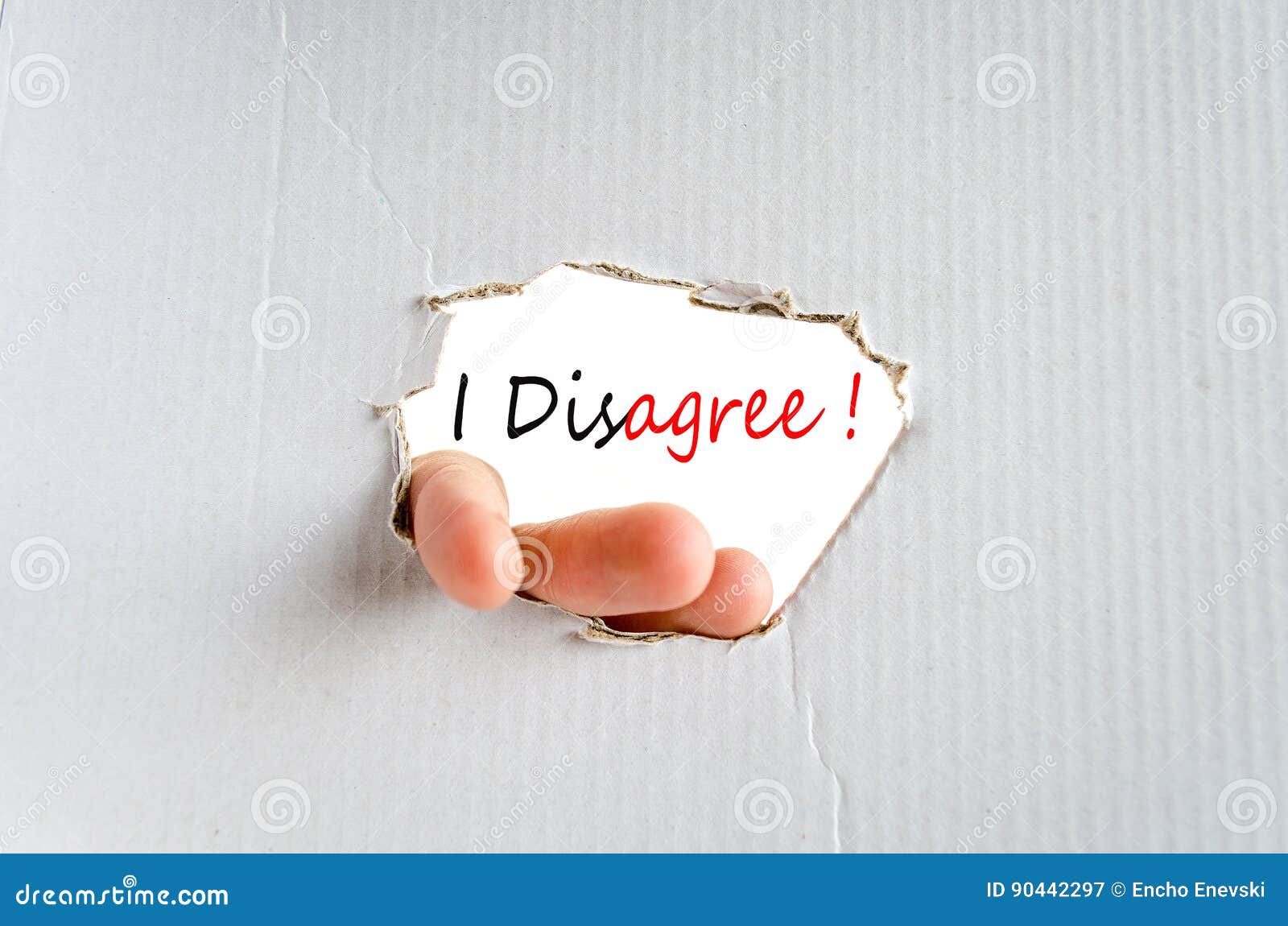 I Disagree Concept stock image. Image of place, displeased - 90442297