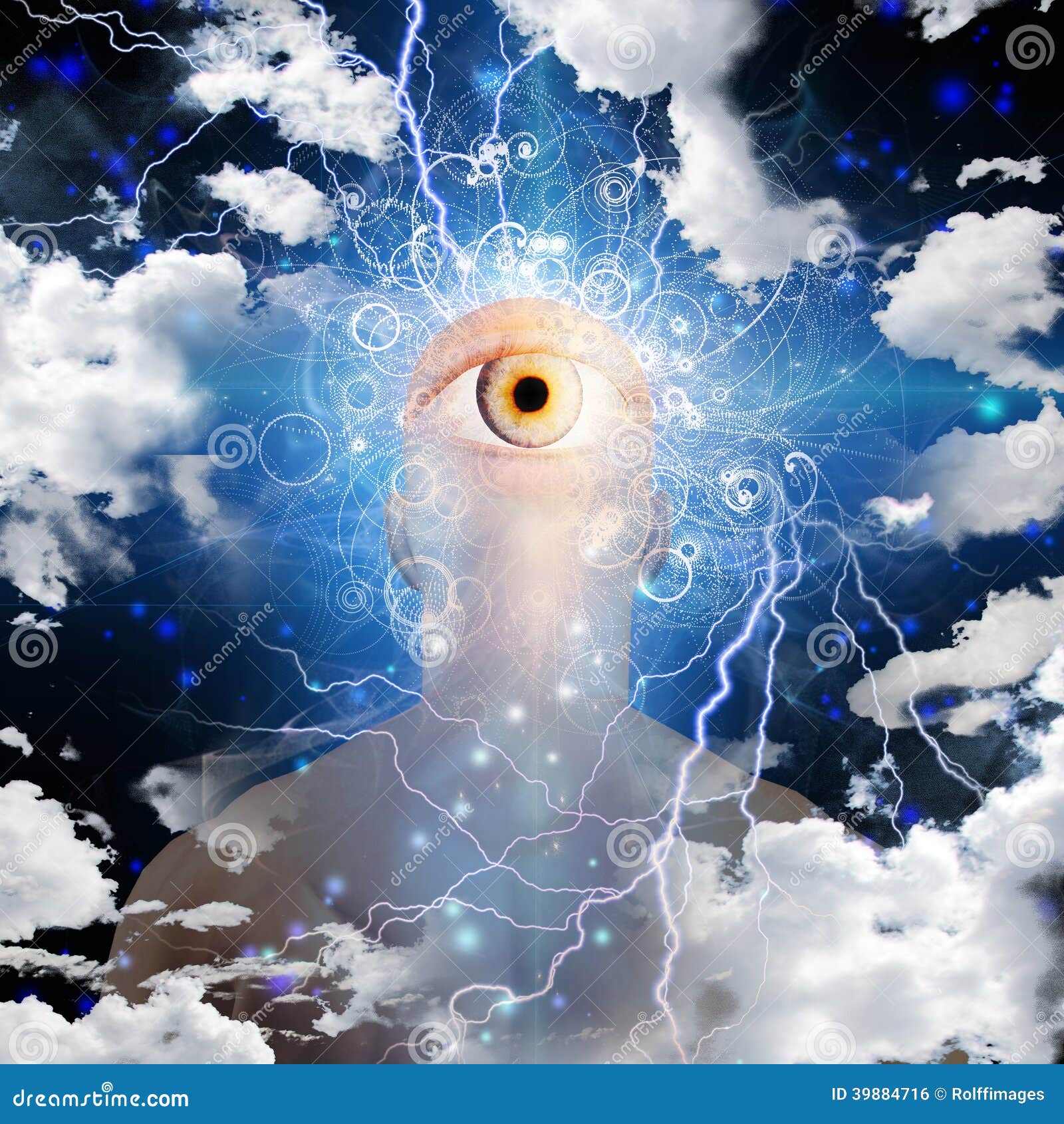 I stock illustration. Illustration of human, intelligence - 39884716