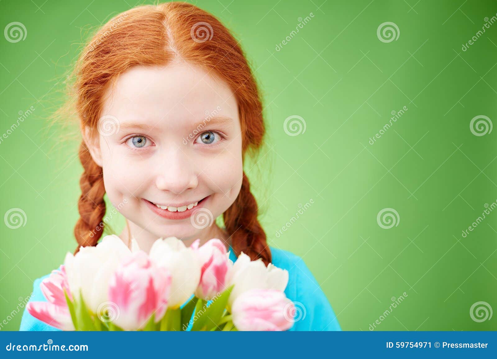I feel spring stock image. Image of girl, bunch, blooming - 59754971