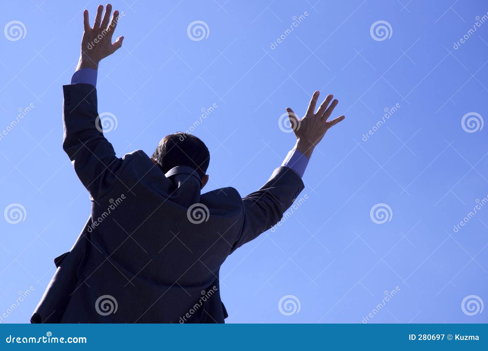 I give up! stock image. Image of manager, businessman, director - 280697