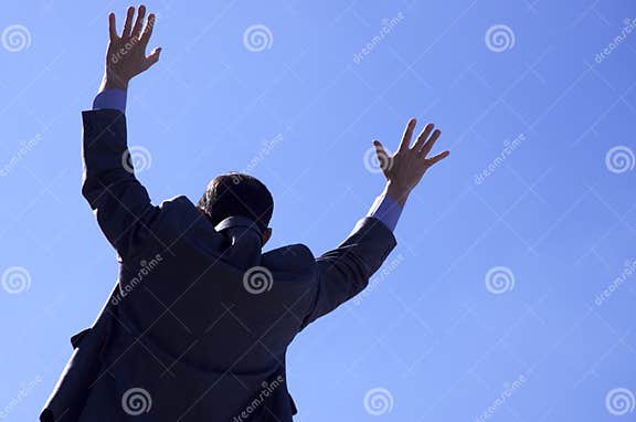 I give up! stock image. Image of manager, businessman, director - 280697