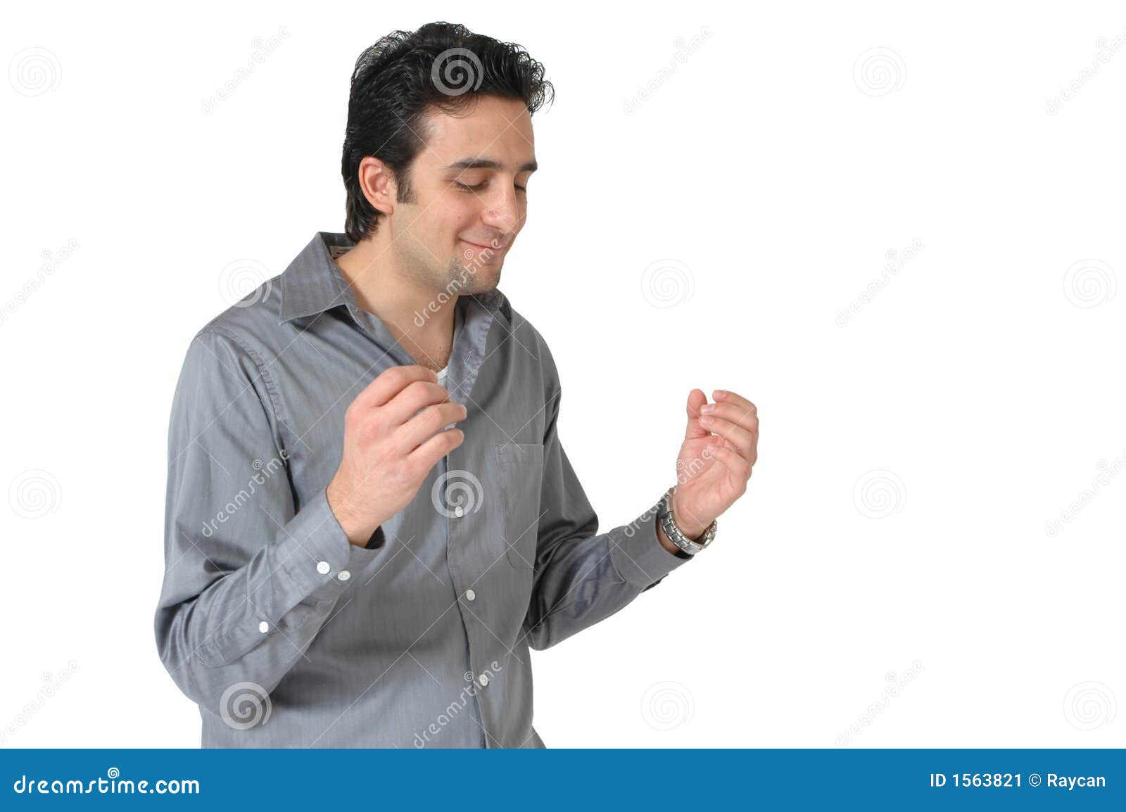 I got it stock image. Image of adult, happy, economy, hair - 1563821