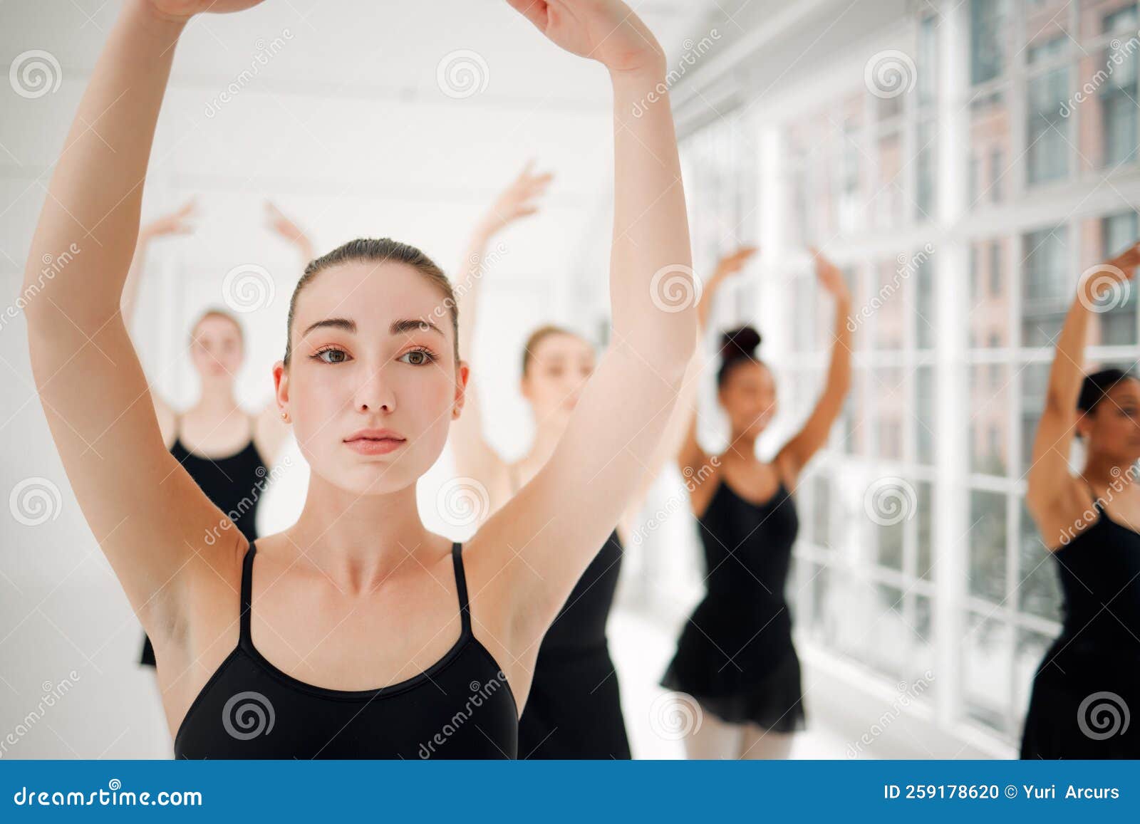 I Got the Green Light, I Got a Little Fight. a Group of Ballet Dancers ...