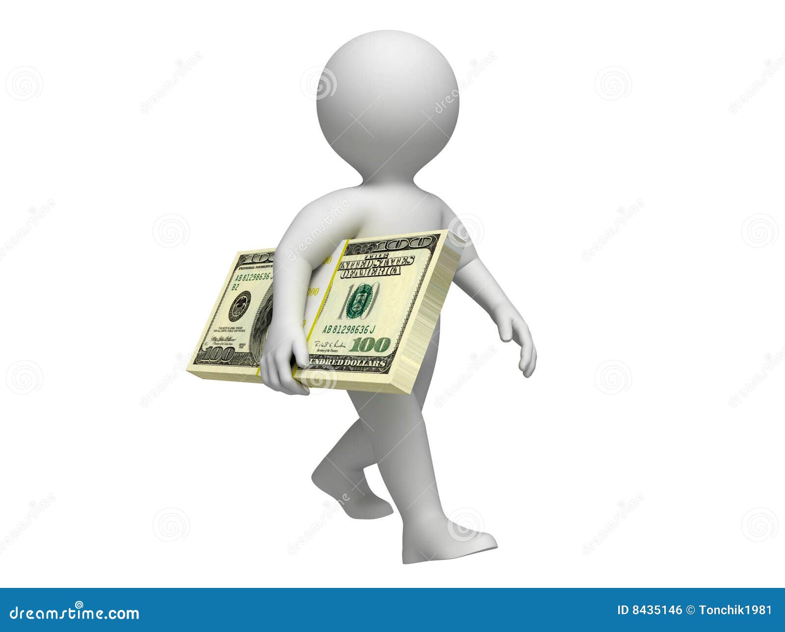 I got money! stock illustration. Illustration of render - 8435146