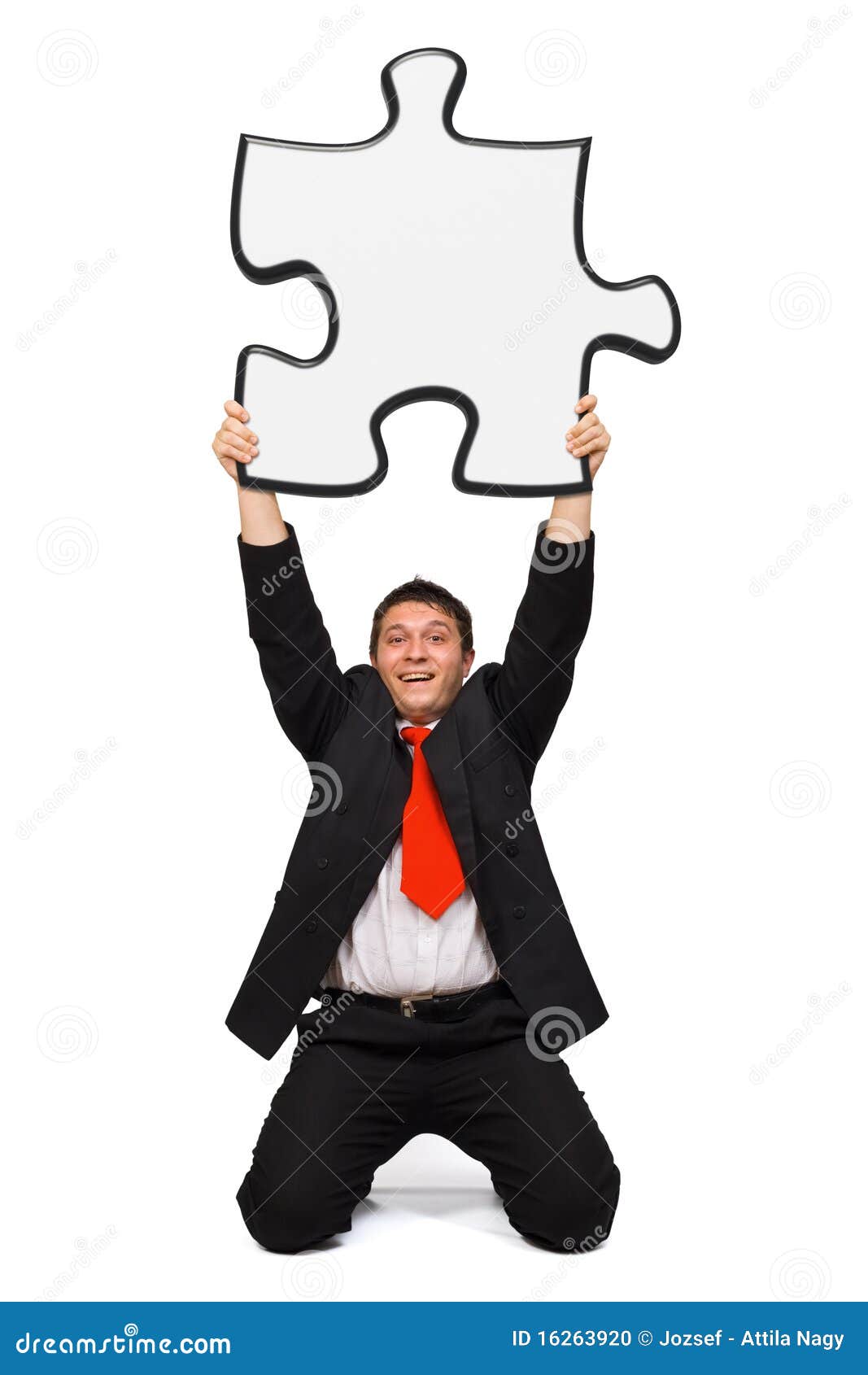 I Got the Solution - Copyspace Stock Illustration - Illustration of ...