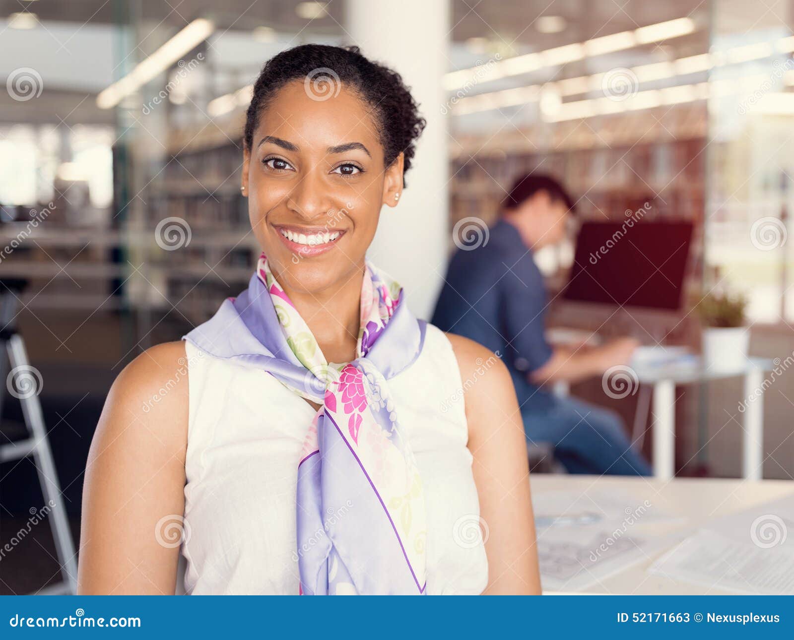I am happy to work here stock image. Image of workplace - 52171663