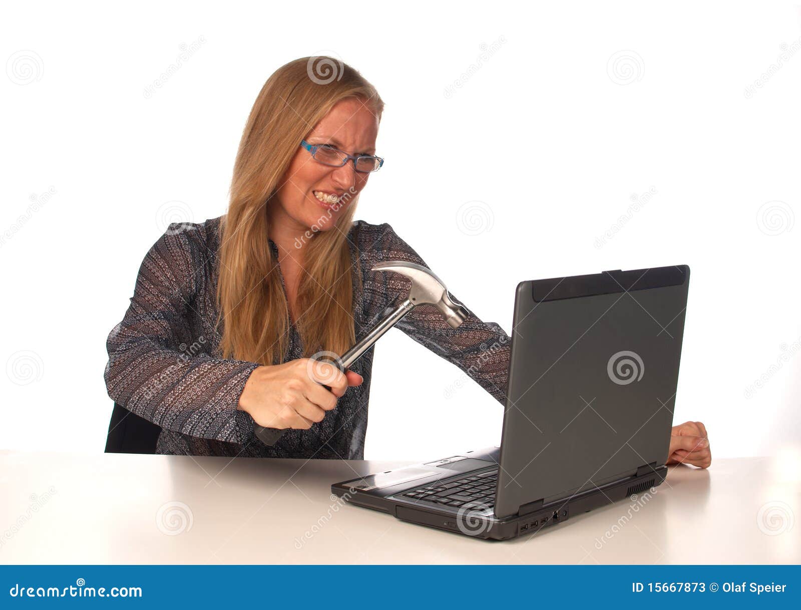 I hate computers stock image. Image of disfunction, desperation - 15667873