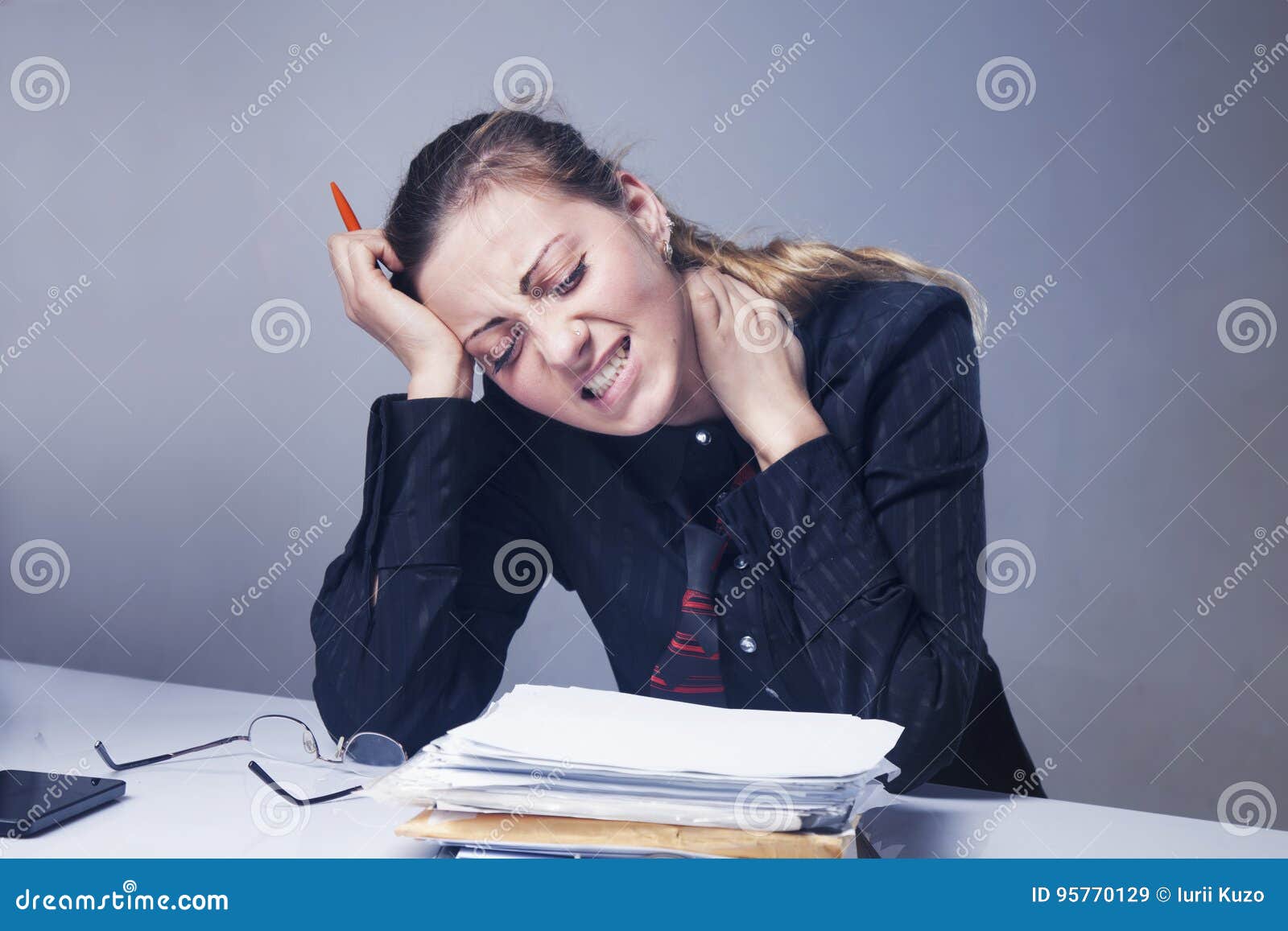 I Hate My Office Work. Office Hell Stock Image - Image of globalization ...