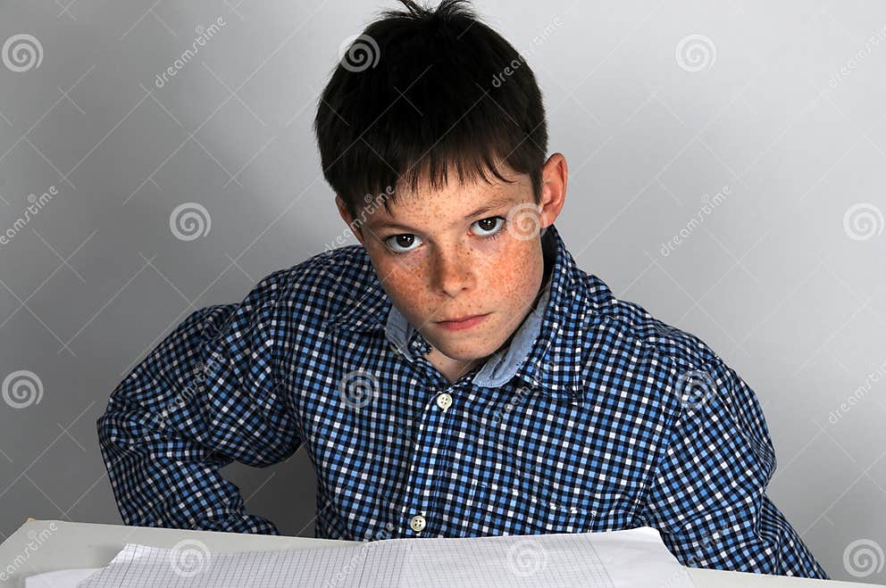 I hate school homework stock photo. Image of hates, homework - 51571852