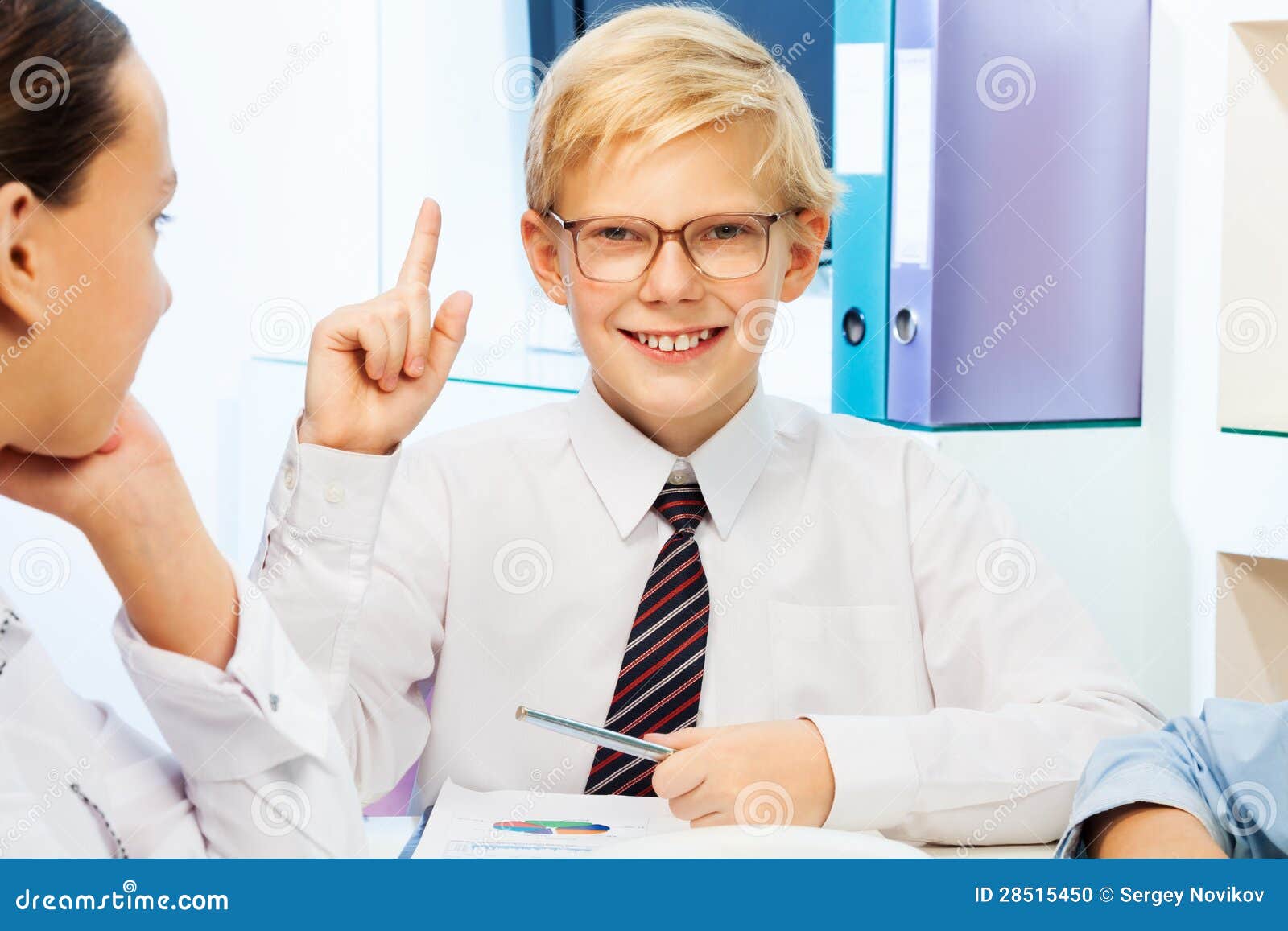 I have better idea stock photo. Image of little, blond - 28515450
